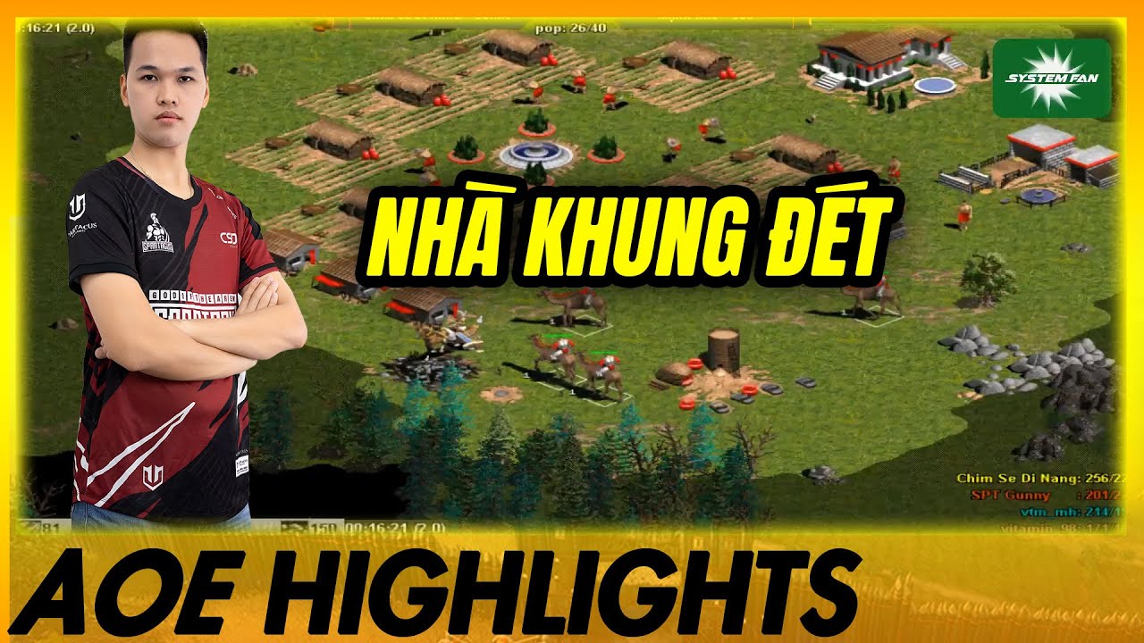 Chim Sẻ Đi Nắng với SỨC MẠNH CUNG R TUYỂN | AoE Highlights – Chim Sẻ Đi ...